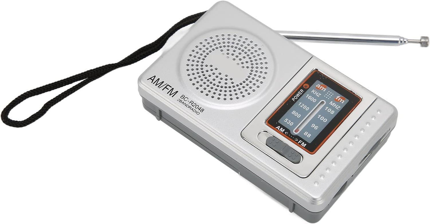 Portable Radio, Compact HIFI Sound AM FM Transistor Radio High ...