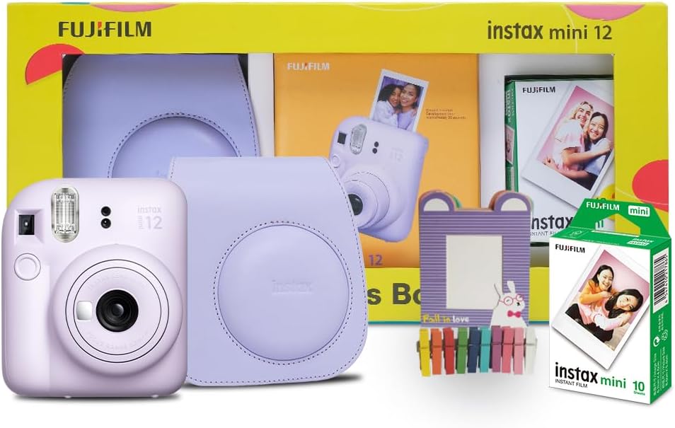 Buy Fujifilm Instax Mini 12 Instant Camera-Purple Online at Low Prices ...