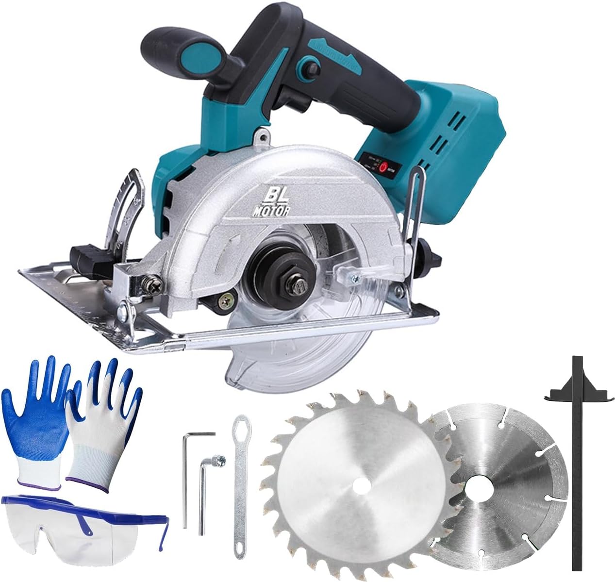 5" Cordless Circular Saw, Brushless Motor Compact Circular Saw intended ...
