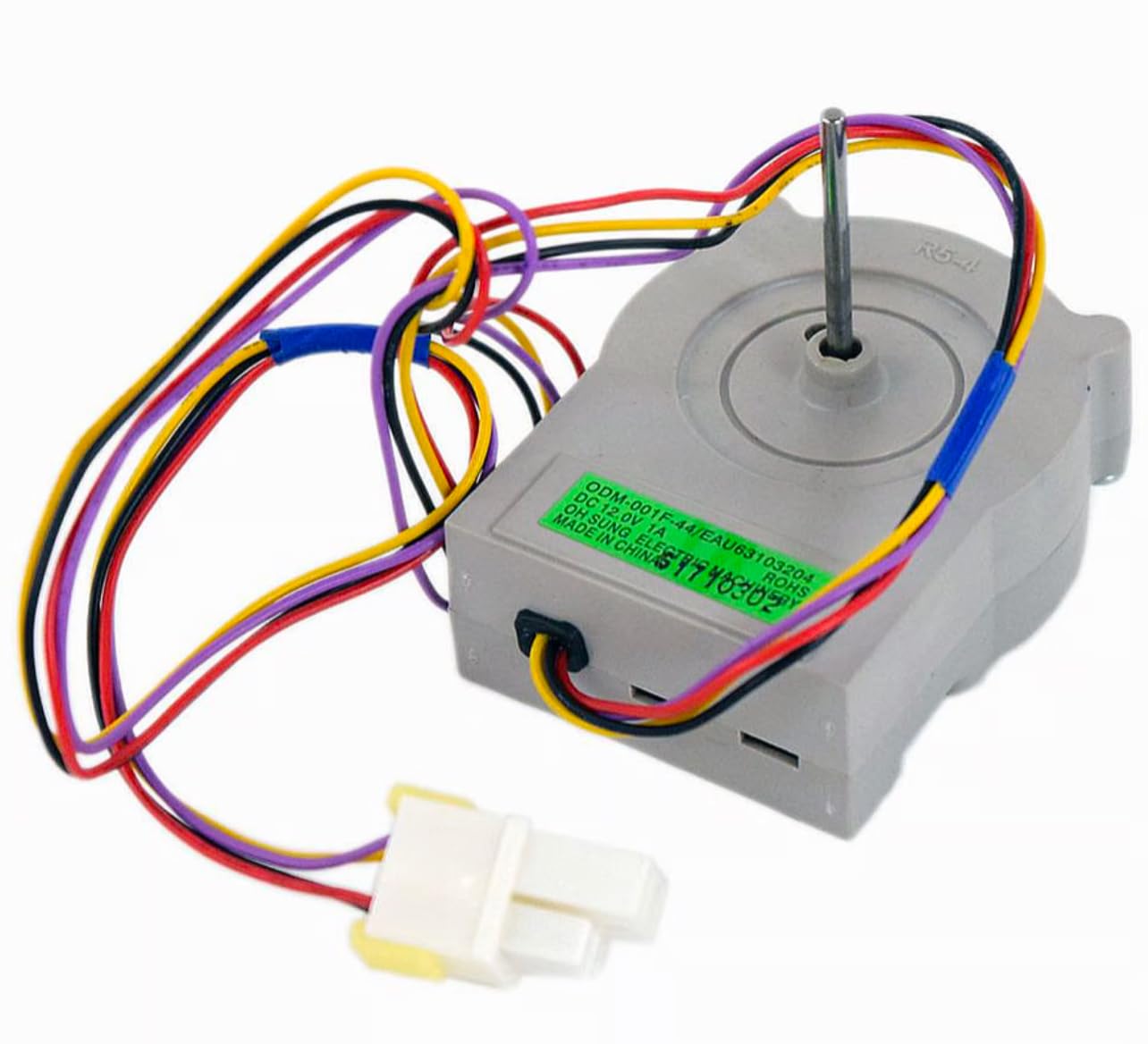 Amazon.com: LG EAU63103204 Genuine OEM Fan Motor for LG Refrigerators ...