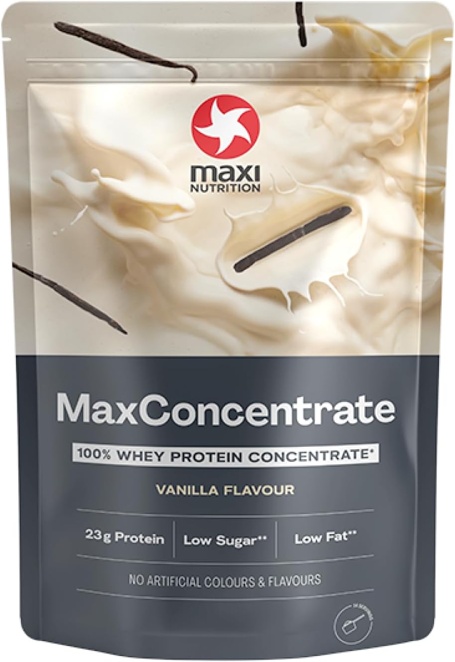 MaxiNutrition - MaxConcentrate, Vanilla - High Protein Drink – Low-Fat ...