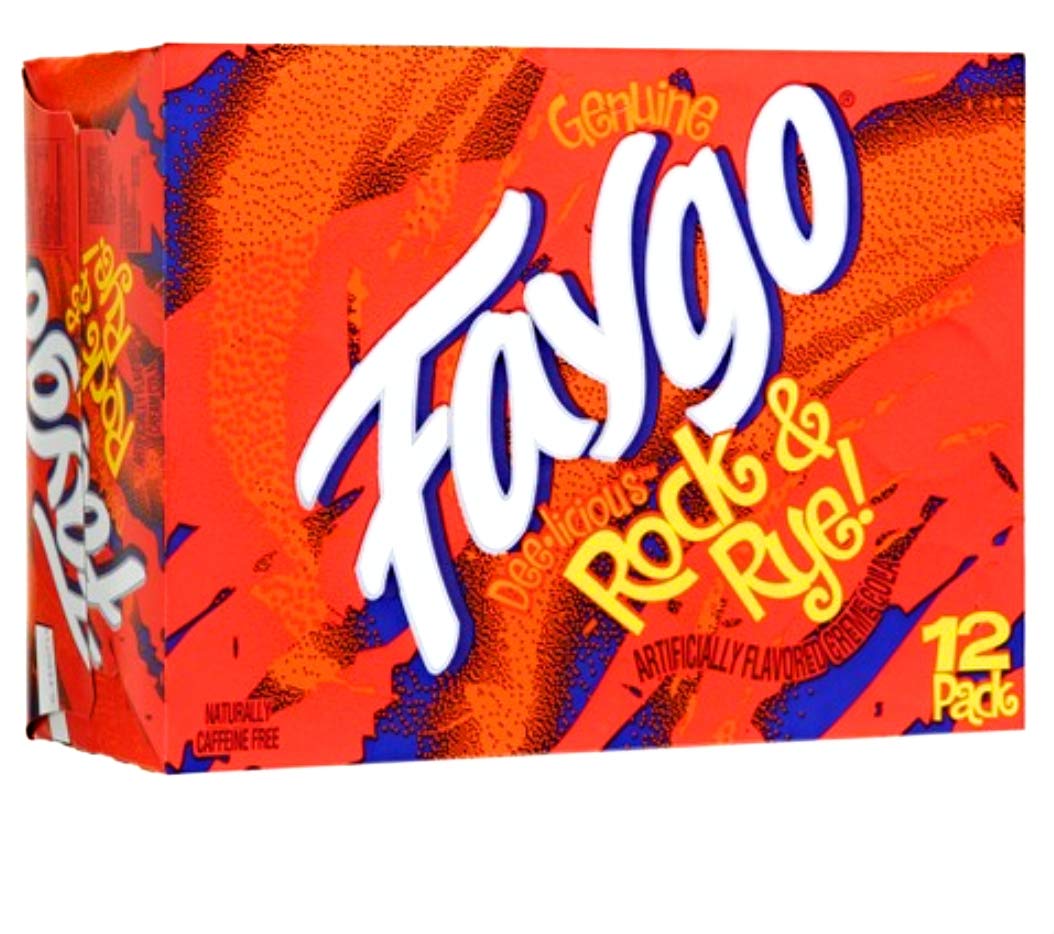 Amazon.com : Faygo Rock and Rye, 12 oz Can (12 Pack) : Soda Soft Drinks ...