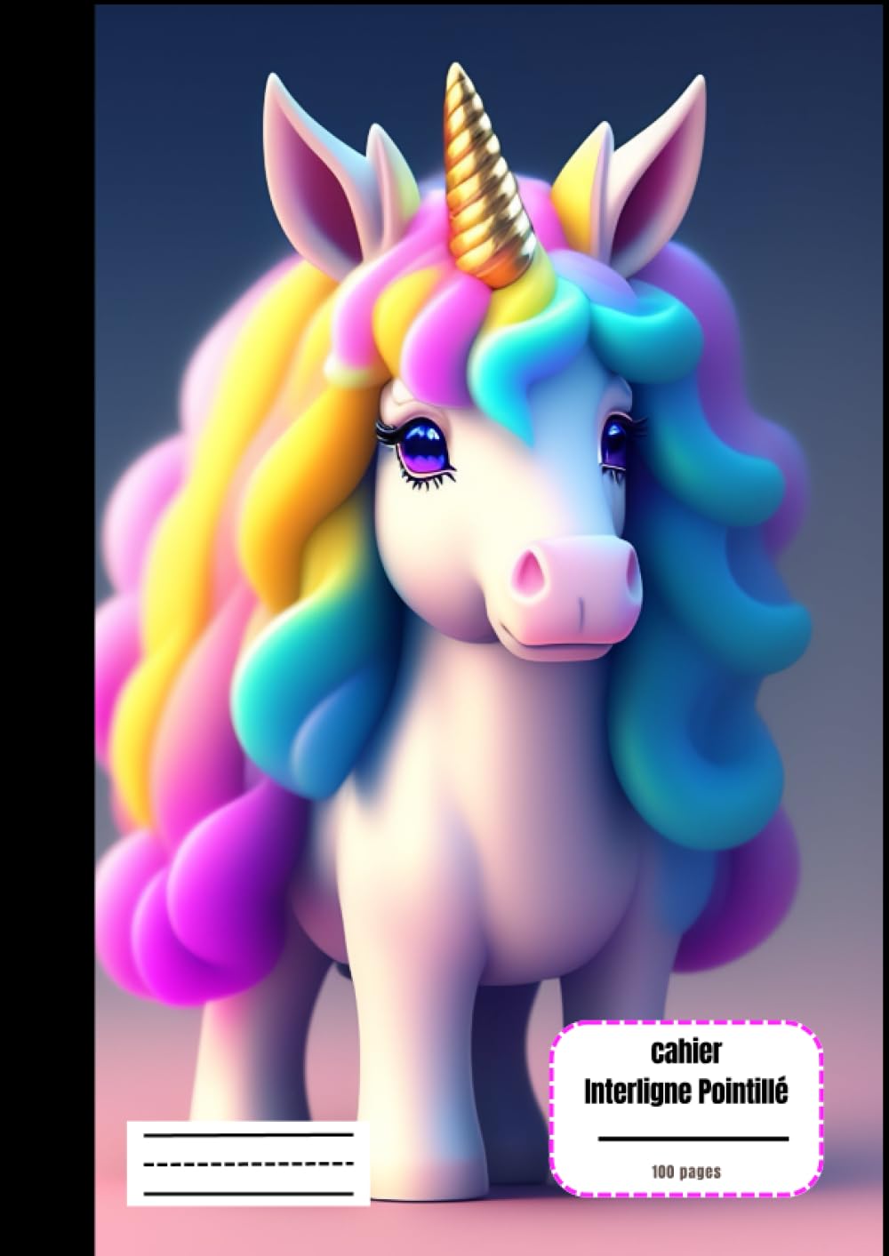 Buy Cahier Interligne Pointillé: Cahier d'Écriture CP avec Double Ligne ...