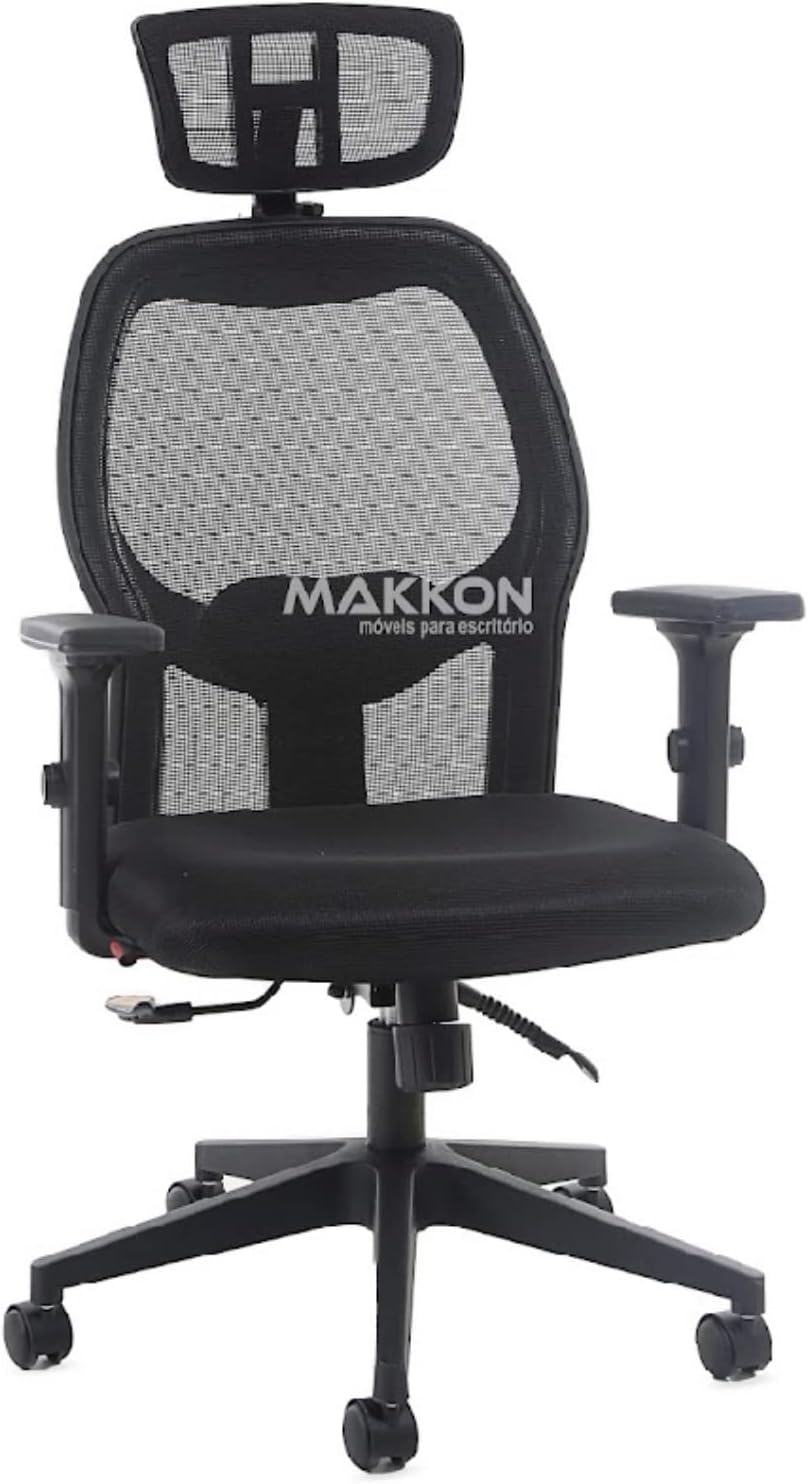 CADEIRA DE ESCRITÓRIO EM TELA MESH - MK-4014 : Amazon.com.br: Casa
