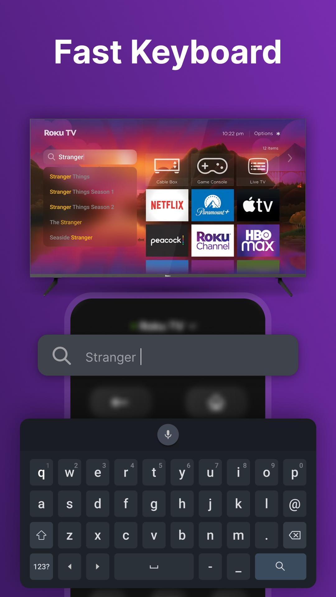 Smart RokuTV Remote Control & Cast to RokuTV Pro - App on Amazon Appstore