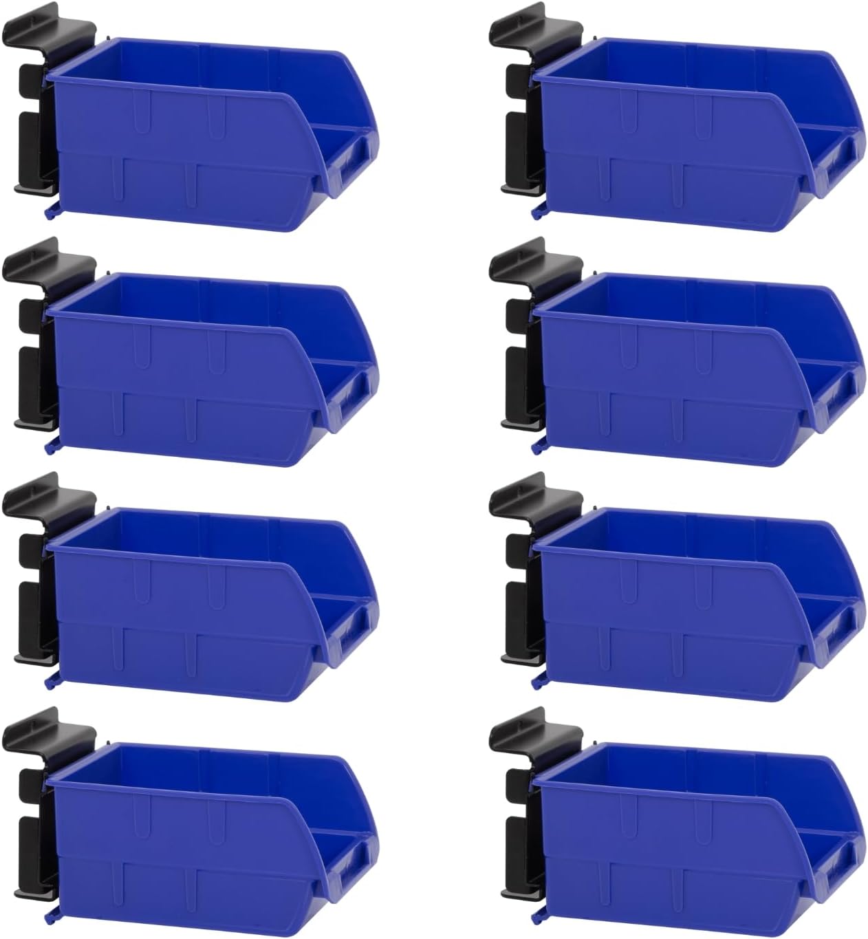 Amazon.com: Sumnacon Slatwall Bins 6 Pcs Slatwall Organizer for Garage ...