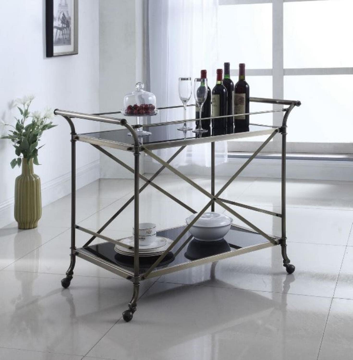 Amazon.com - Coaster Serving Cart - Bar & Serving Carts