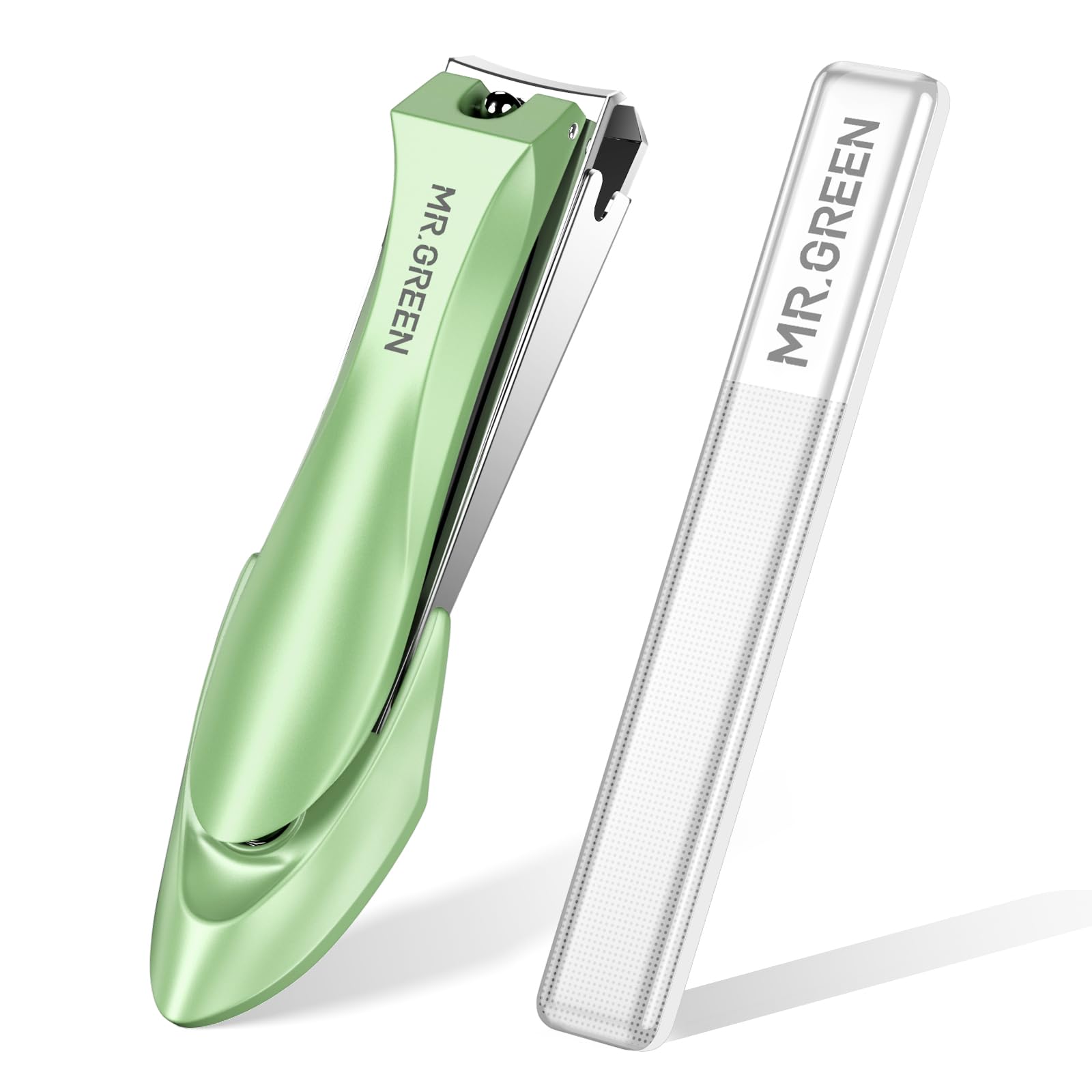 Amazon.com : MR.GREEN Nail Clippers with Nail File,Anti Splash Nail ...