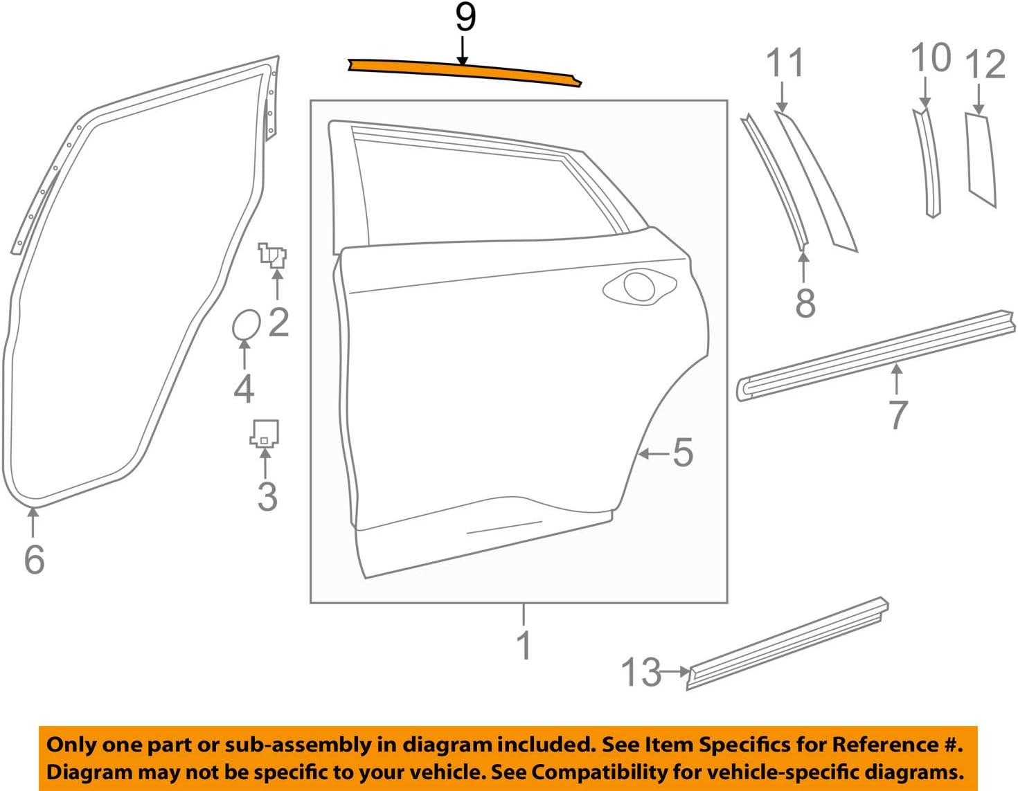 Amazon.com: Genuine Nissan Parts - Lt Tape Center (82819-5AA1A ...