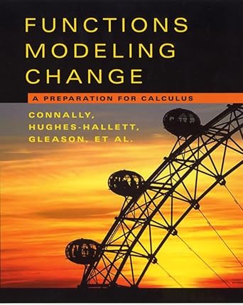 Amazon | Functions Modeling Change, Textbook and Student Solutions: A ...