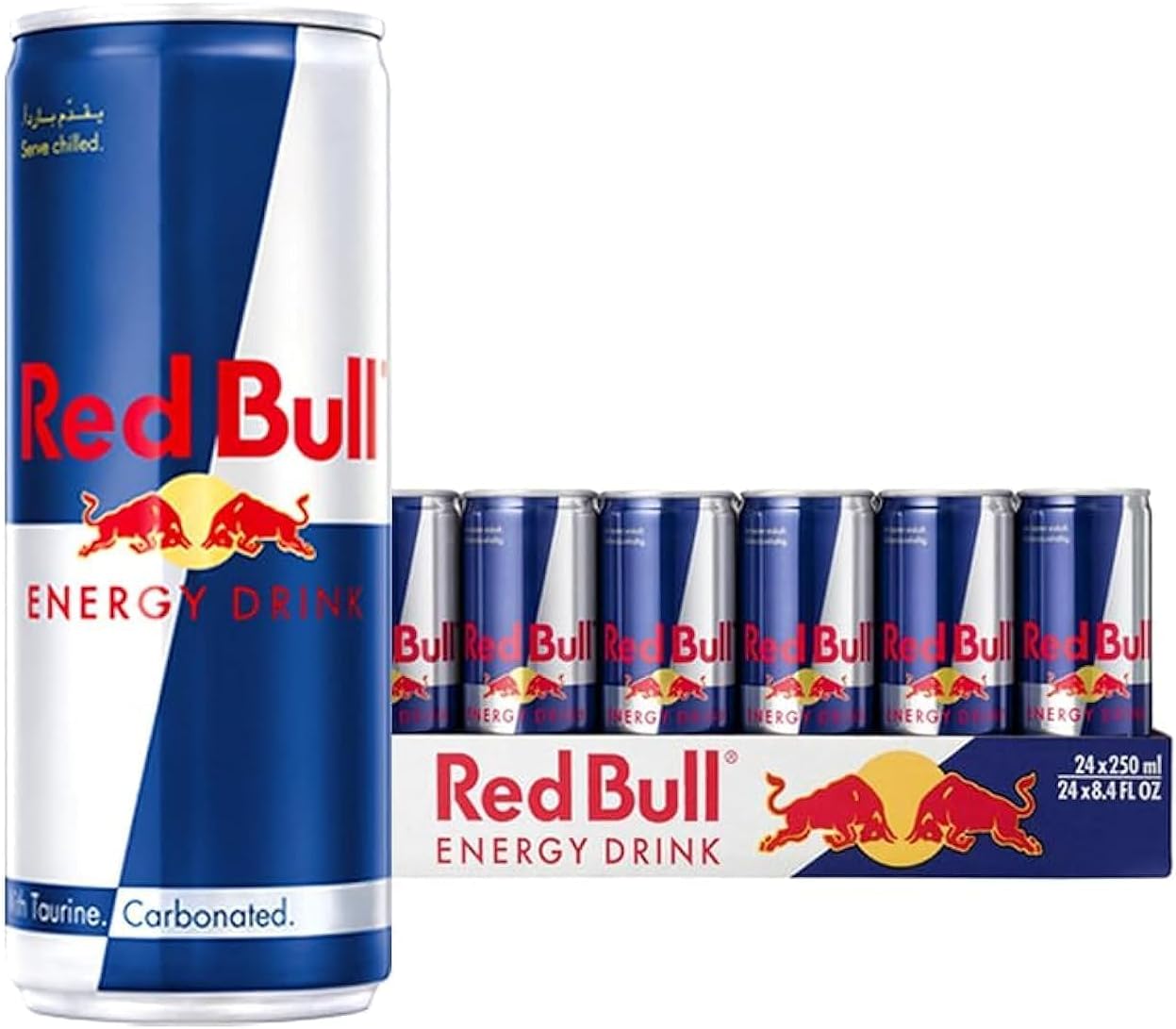 Red Bull Energy Drink 24 Pack of 250 ml : Amazon.co.uk: Grocery