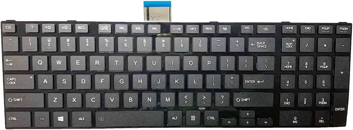 Rangale Laptop Keyboard for Toshib-a Satellite S850 S855 S870 S875 ...