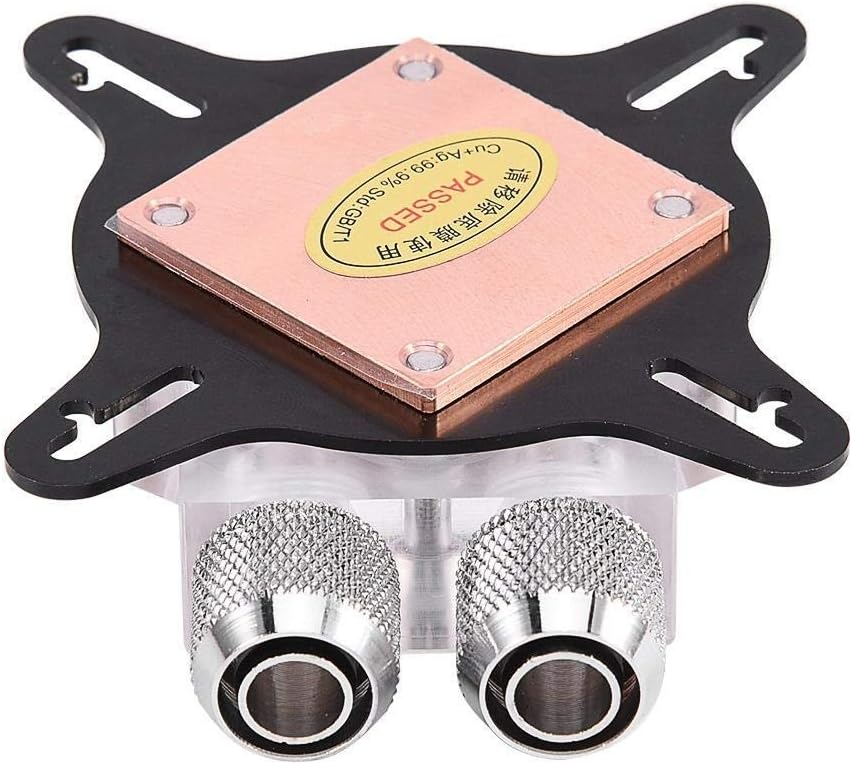 KSTE Computer GPU Cooling Water Block Cooler Kit Red Copper Base for ...