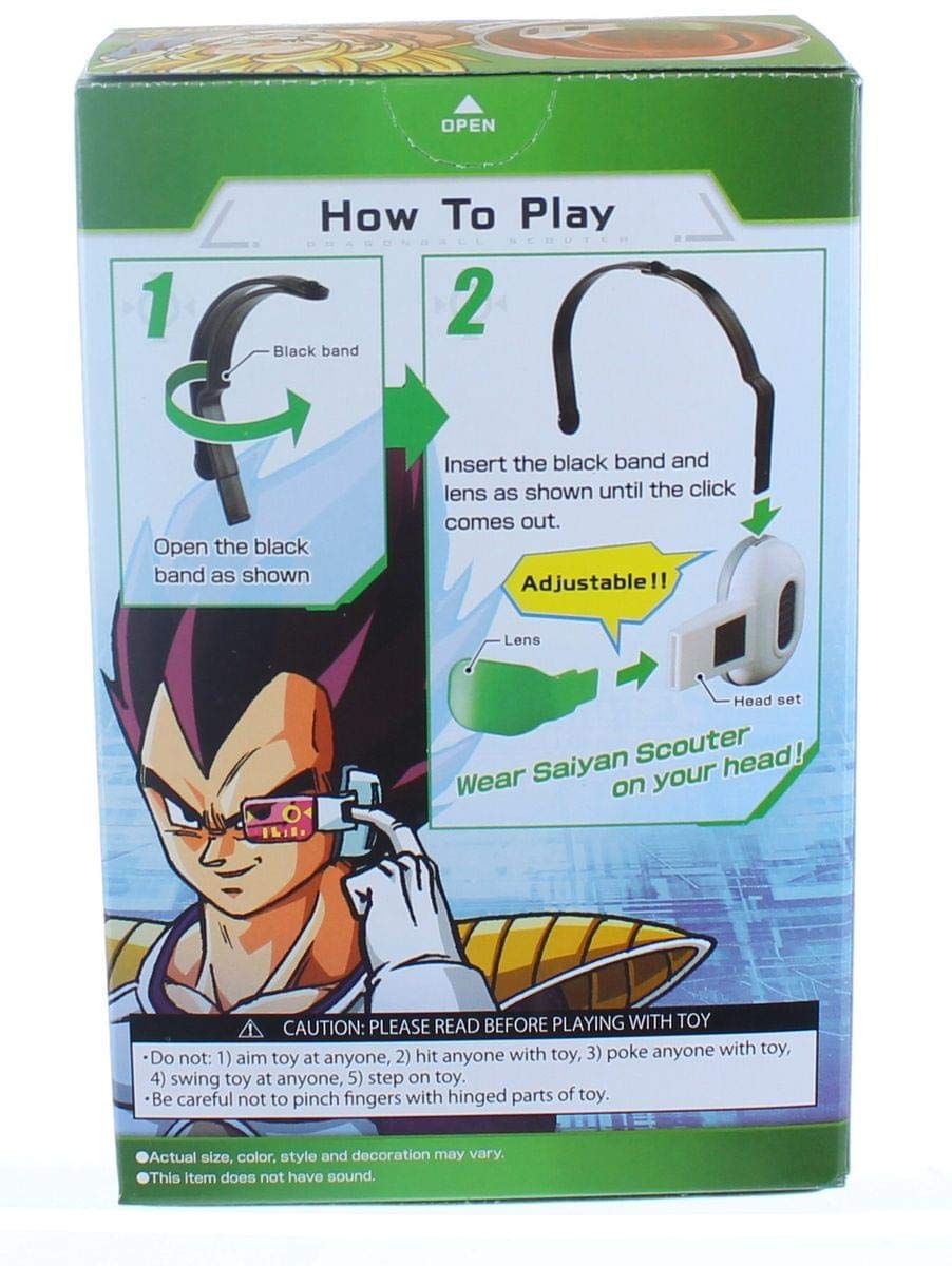 Saiyan Scouter Bandai Dragon Ball Z 2 Saiyan Scouter With Sound Red