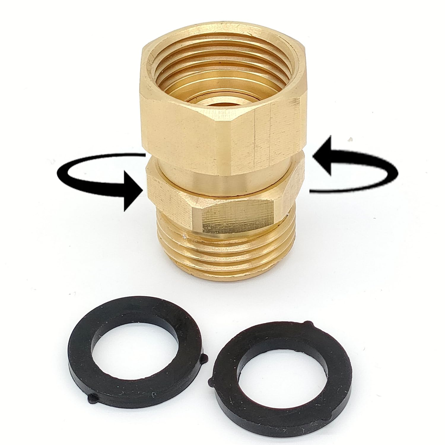 Amazon.com: Garden Hose Swivel Adapter Fitting,Pressure Washer Gun ...