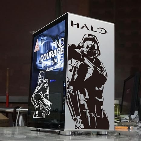 Vinyl Stickers for Computer Chassis,Decor Decal for ATX Gaming PC Case ...