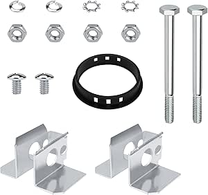 GJK Padlock Fastener Kit Fit for Delta Jobox, 15-Piece Set with O-Rings ...