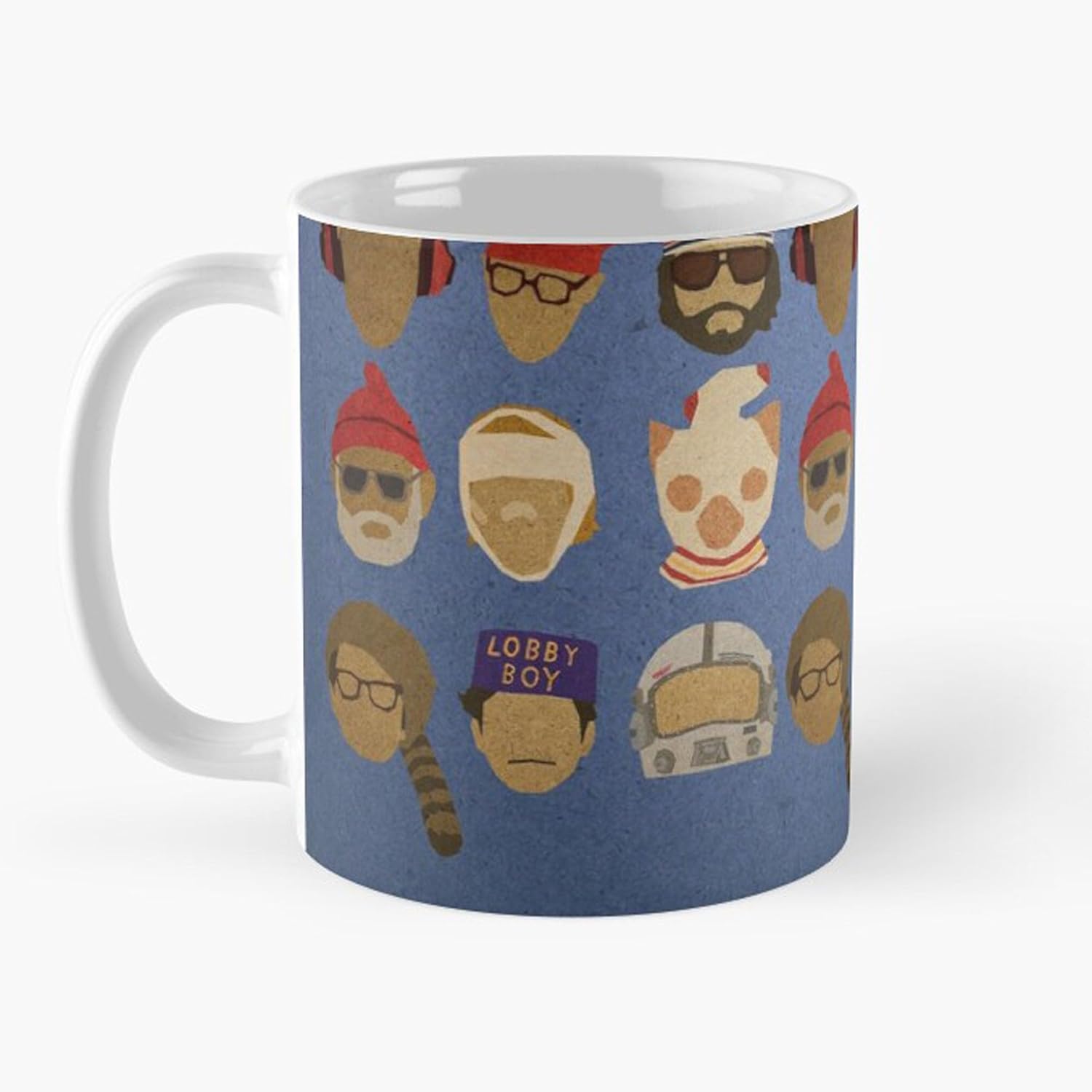Amazon.com: Coffee Mug Wes Collage Anderson's 11oz 15oz Hats Gifts ...