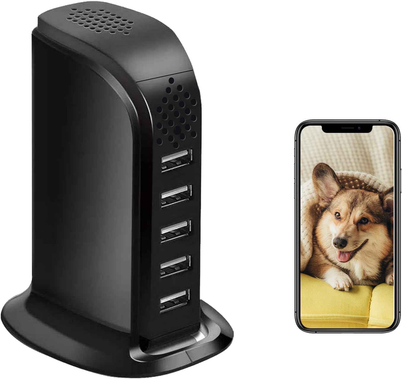 Amazon.com : Poetele-R HD 1080P WiFi Security Hidden Camera USB Charger ...