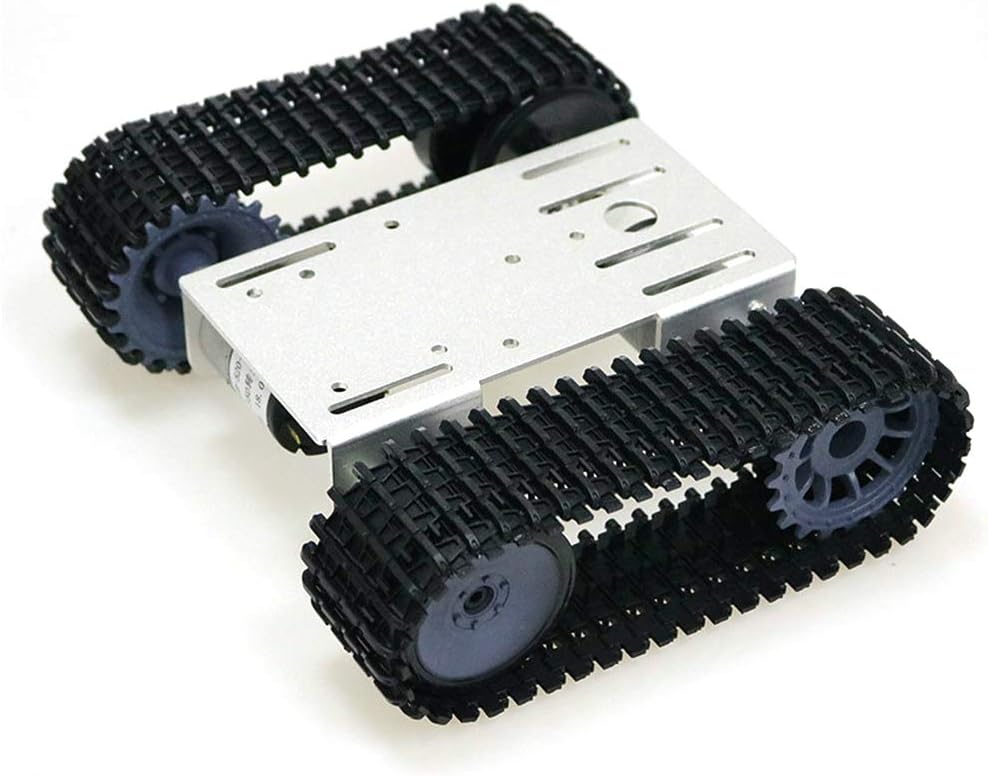 Amazon.com: KKmoon Tracked Robot, Tracked Robot Smart Car Platform ...