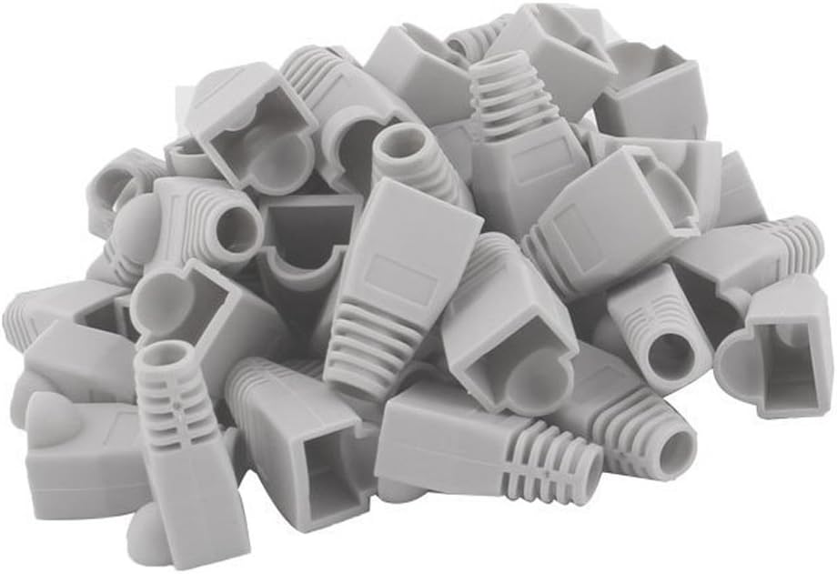 YIOVVOM Soft Plastic Ethernet RJ45 Cable Connector Boots Cover Strain ...