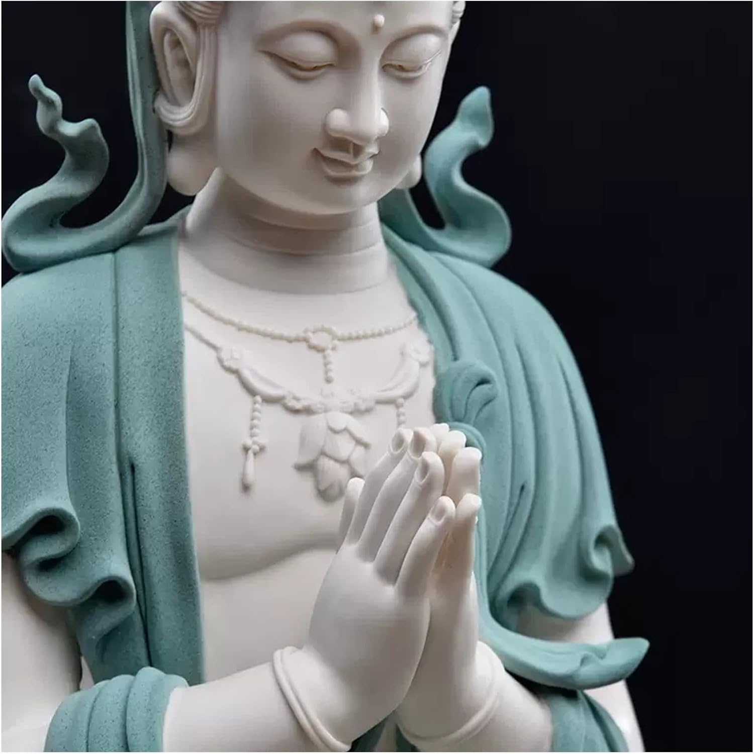 Estatua de Buda, oración de cerámica de arcilla oriental, Diosa de la ...