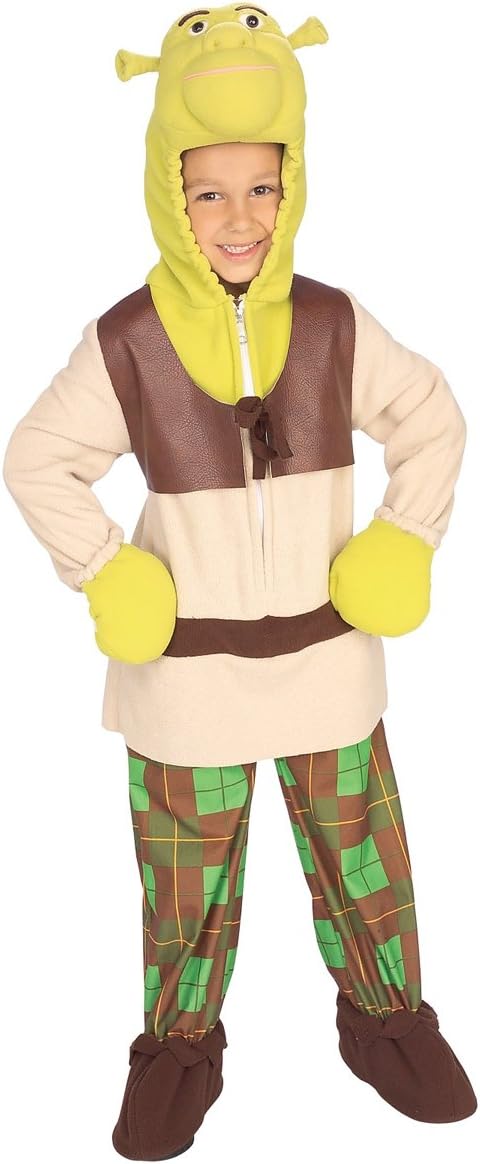 Amazon.com: Shrek the Third Deluxe Fleece Shrek Costume : Clothing ...