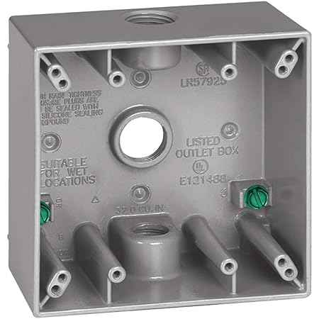 Bell Outdoor 5337-5 Two Gang Weatherproof Box - - Amazon.com