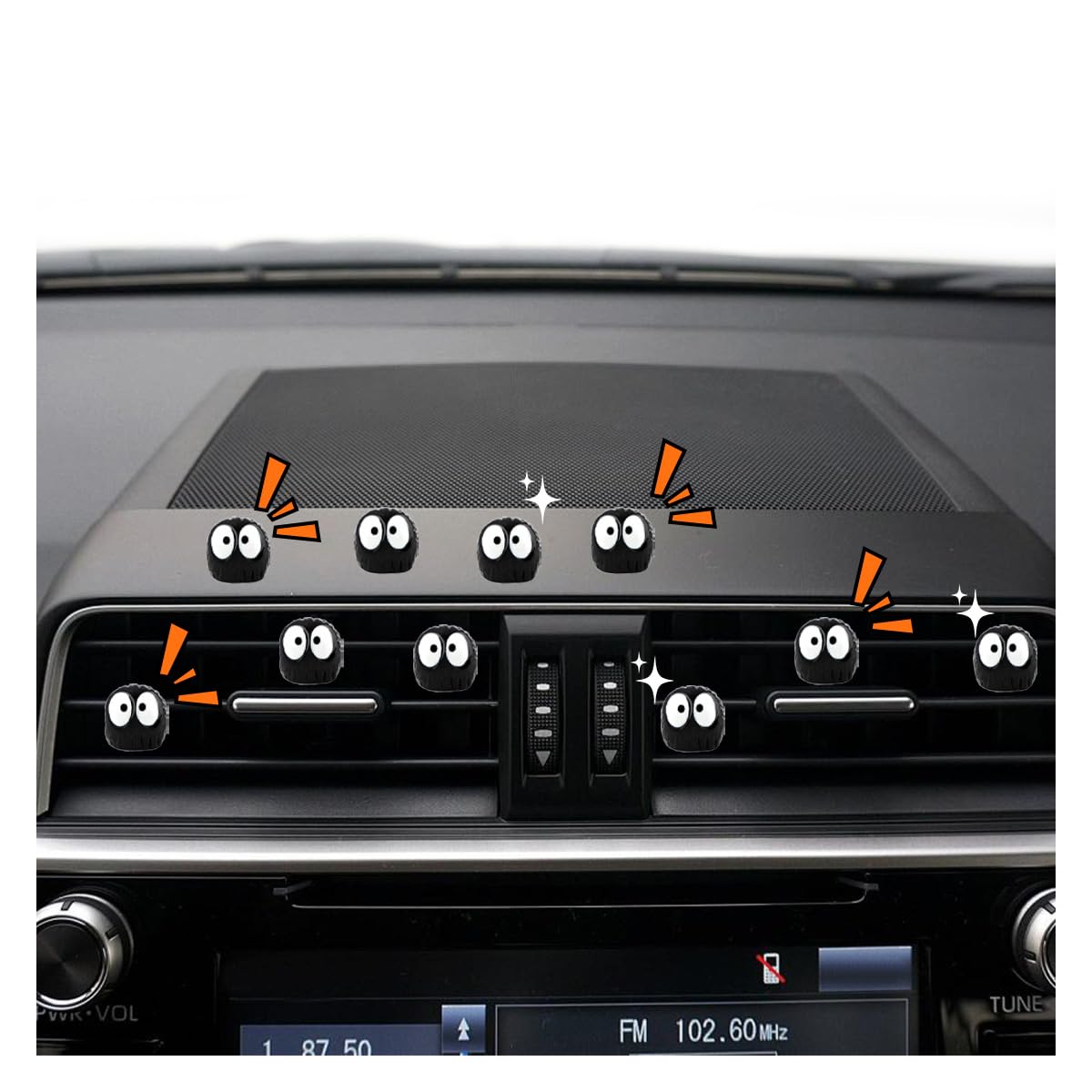 Amazon.com: JOYCOURT 35PCS Cute Soot Sprites Car Rearview Mirror ...