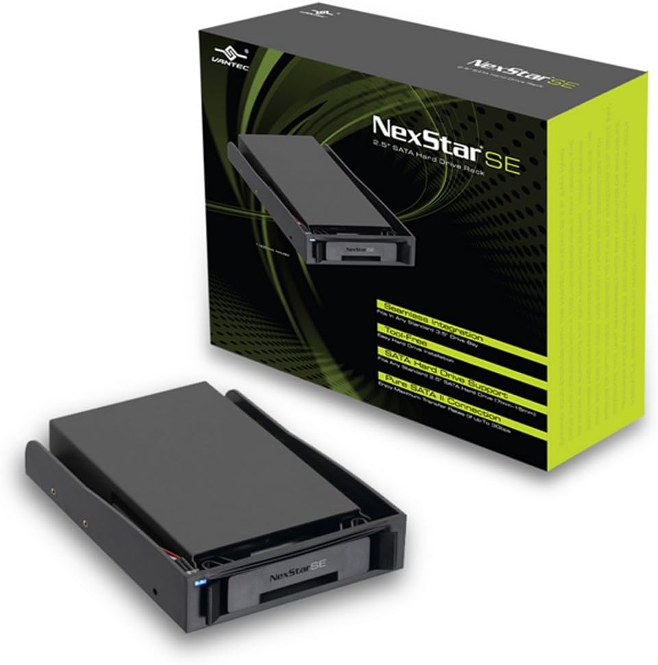 Vantec NexStar SE Storage Boxes (SATA, ATA II Series, ATA III Series ...