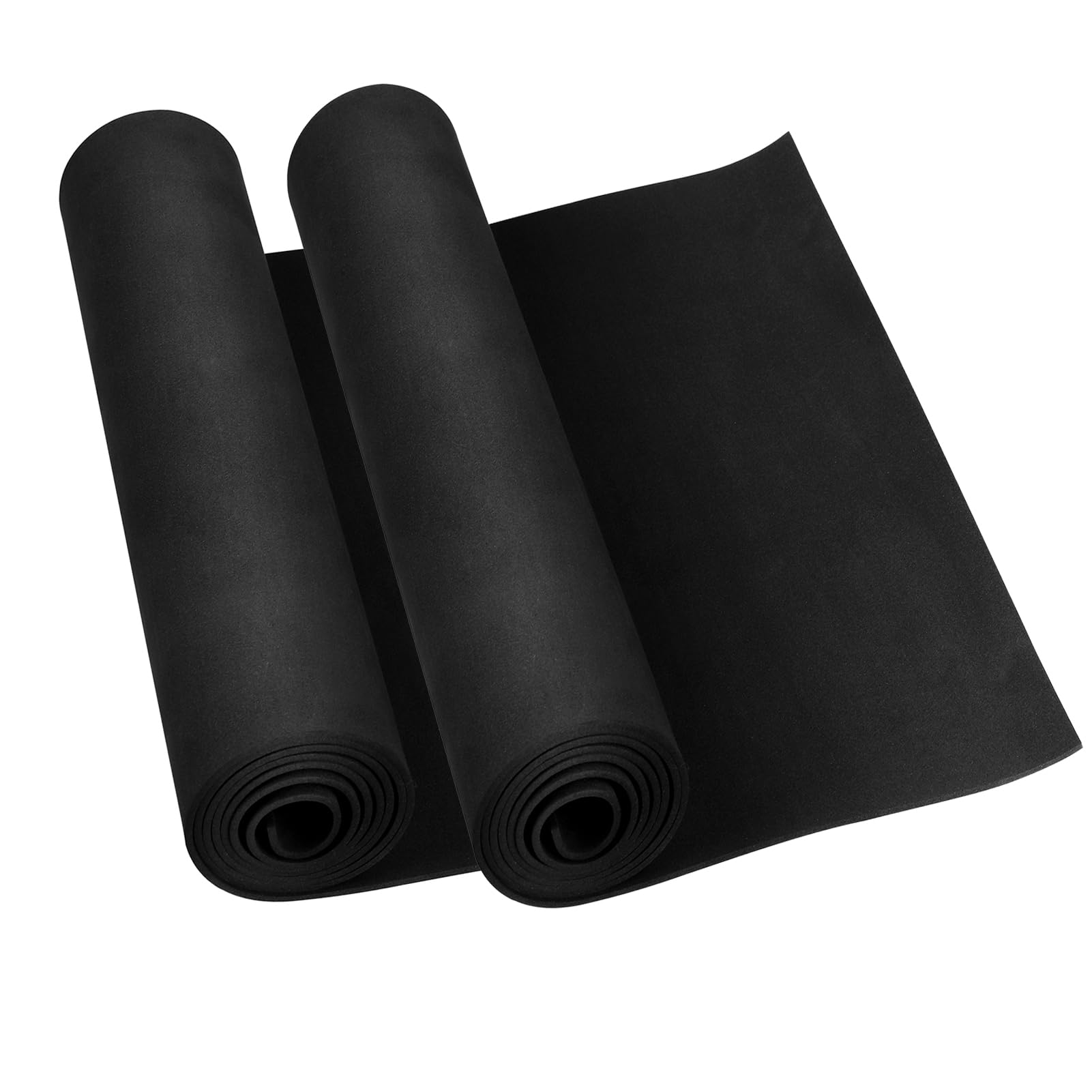 Do²ping 2-Pack Black EVA Foam roll, 2mm Thick (1mm to 10mm) Premium ...