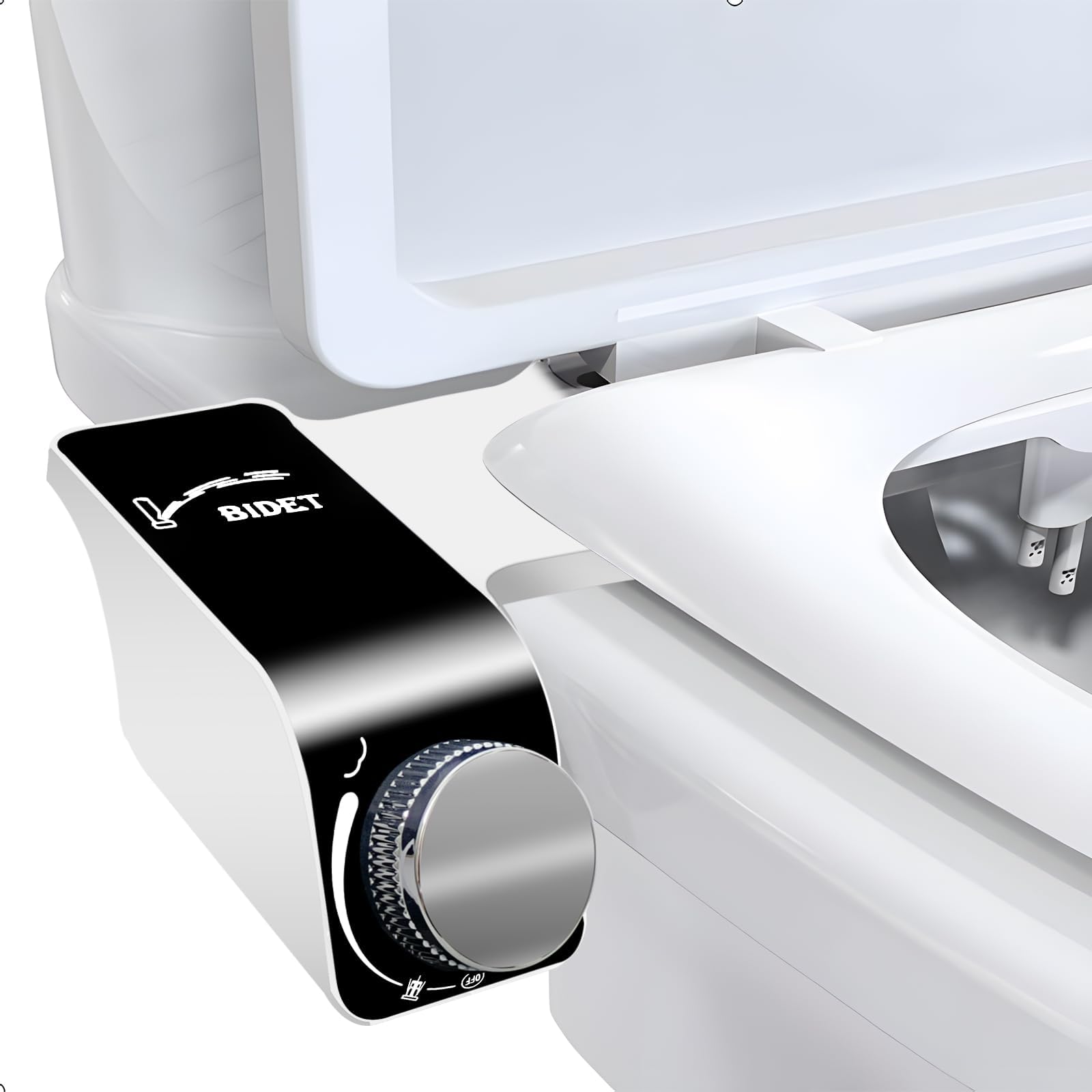 Difillil Bidet Attachment for Toilet,Non-Electric Cold Water Bidet ...