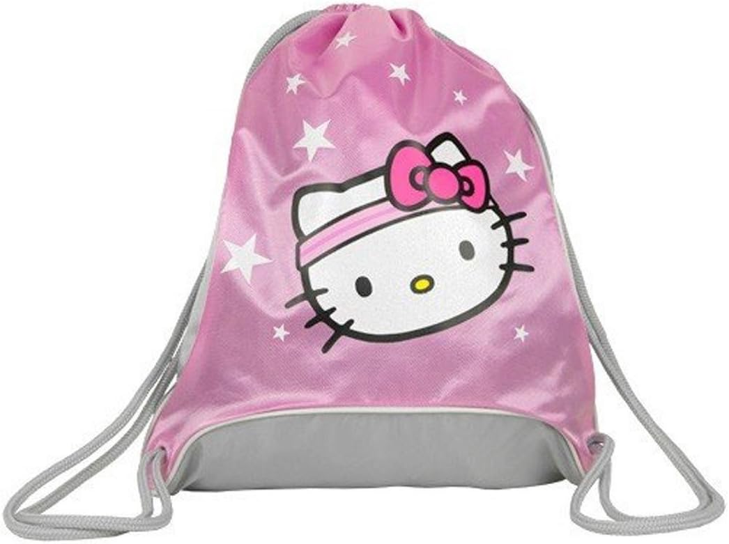 Amazon.com: Hello Kitty Sports Duffle Bag, Pink, 20.5 x 11.8-Inch ...