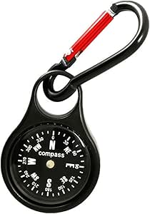 Amazon.com: Zinc Alloy Buckle Compass Mountaineering Outdoor Survival ...