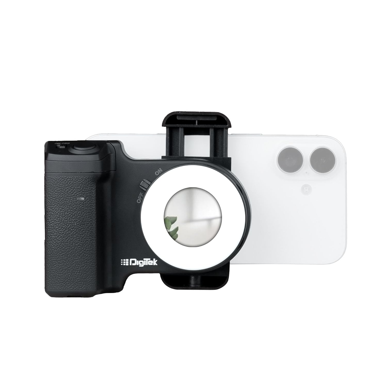 Digitek (DPH 002L) Smartphone Camera Grip with Adjustable Fill Light ...