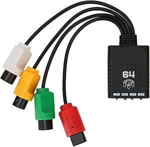 Amazon.com: Wireless Controller Adapter for N64 Console, Multiplayer Bluetooth Controller ...