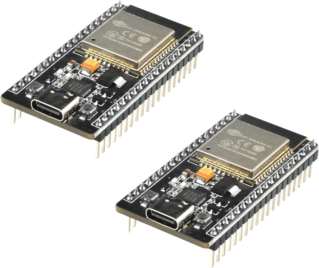 diymore-IOT 2 Pieces ESP32 Module,38Pins Type-C ESP32 ESP-WROOM-32 ...