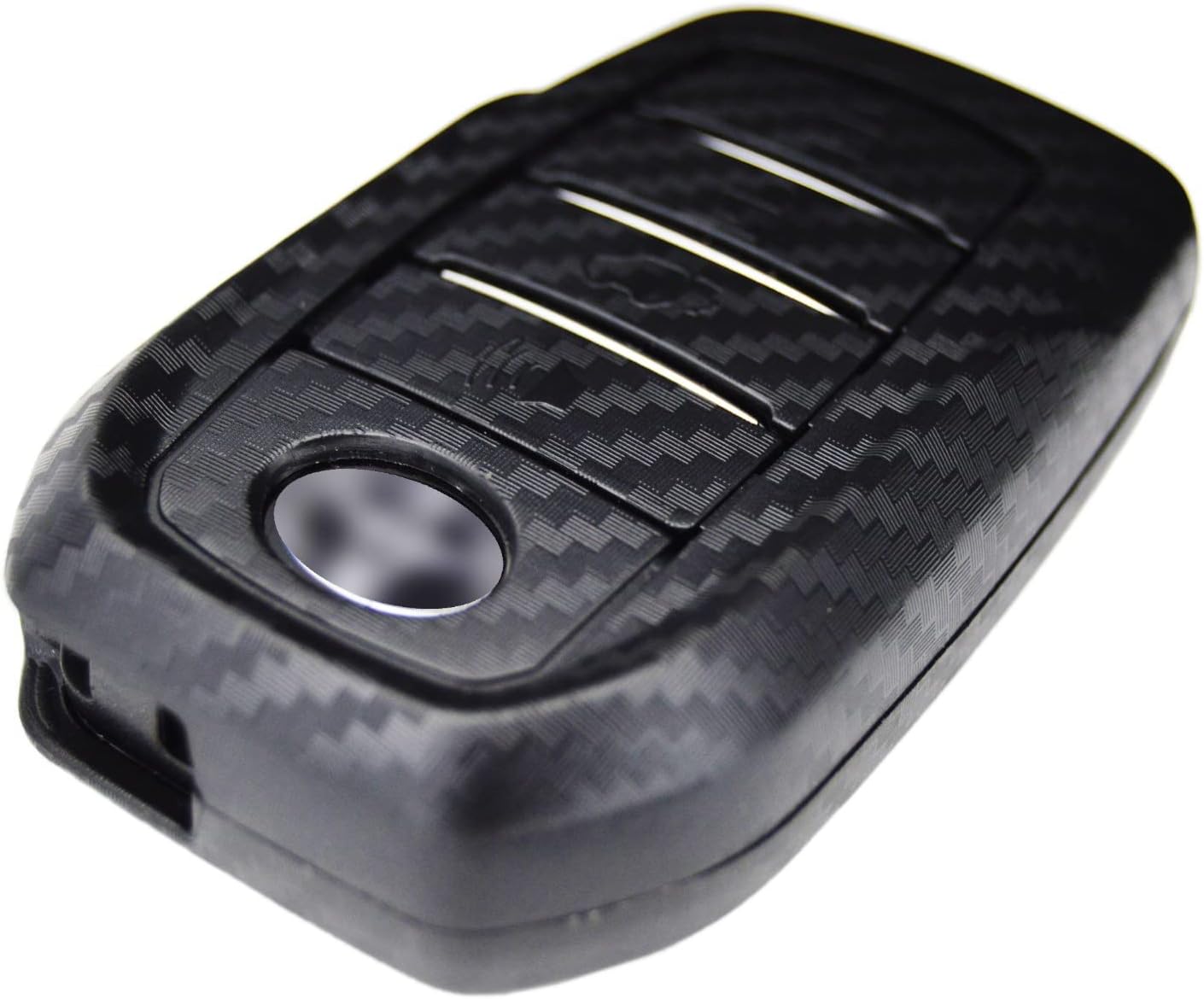 Amazon.com: Carbon Pattern Remote Key Fob Cover Protector for Toyota ...