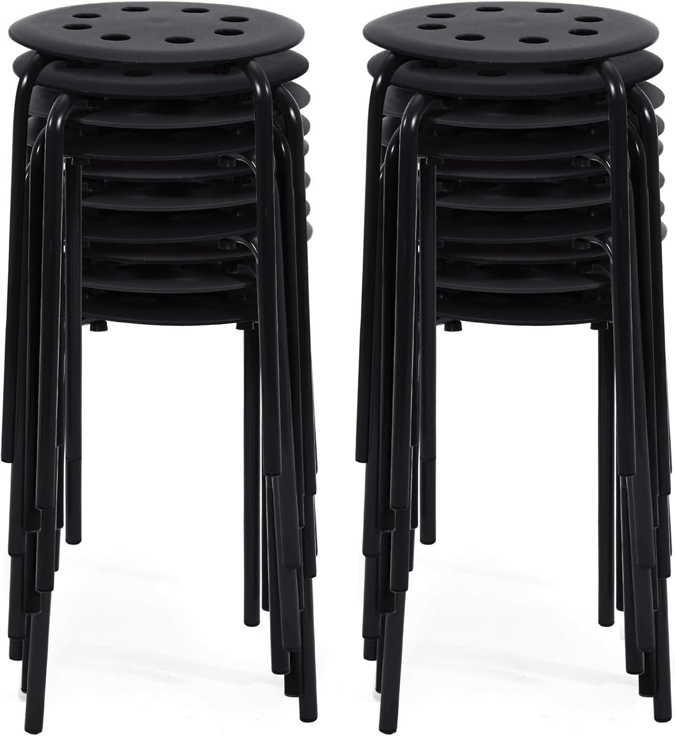 Amazon.com: Thyle 20 Pcs Stacking Stools 17.5 Inch Kids Chair Plastic ...