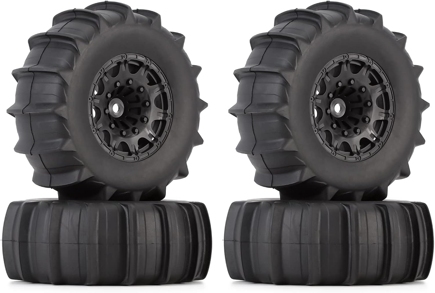 Amazon.com: INJORA RC Sling Shot Tires 2.2/3.0 Sand Snow Wheel Tires ...
