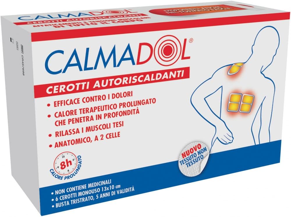 CALMADOL 6 CEROTTI AUTORISCALDANTI : Amazon.co.uk: Everything Else