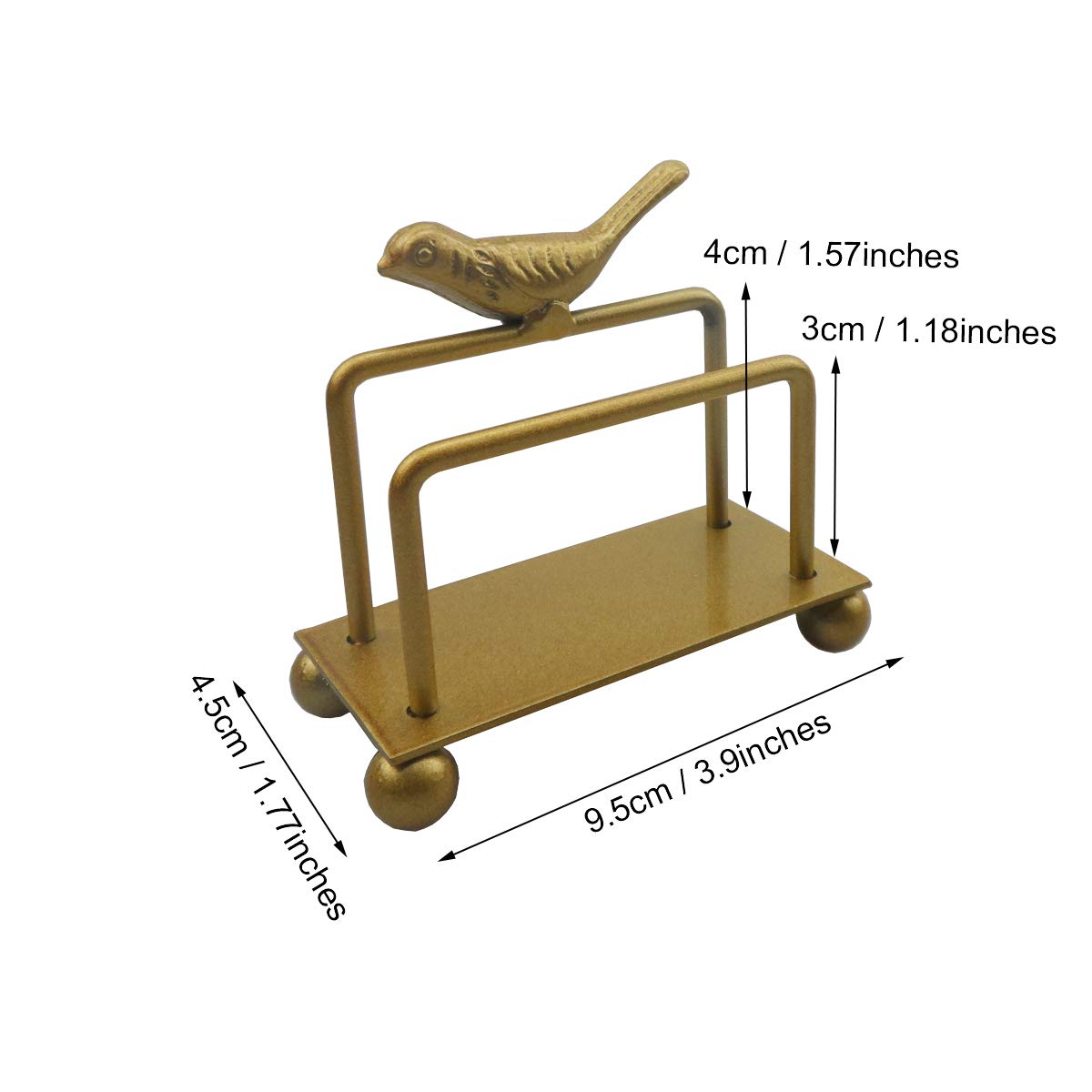 Snapklik.com : Enyuwlcm Metal Desktop Card Holder For Desk Decorative ...