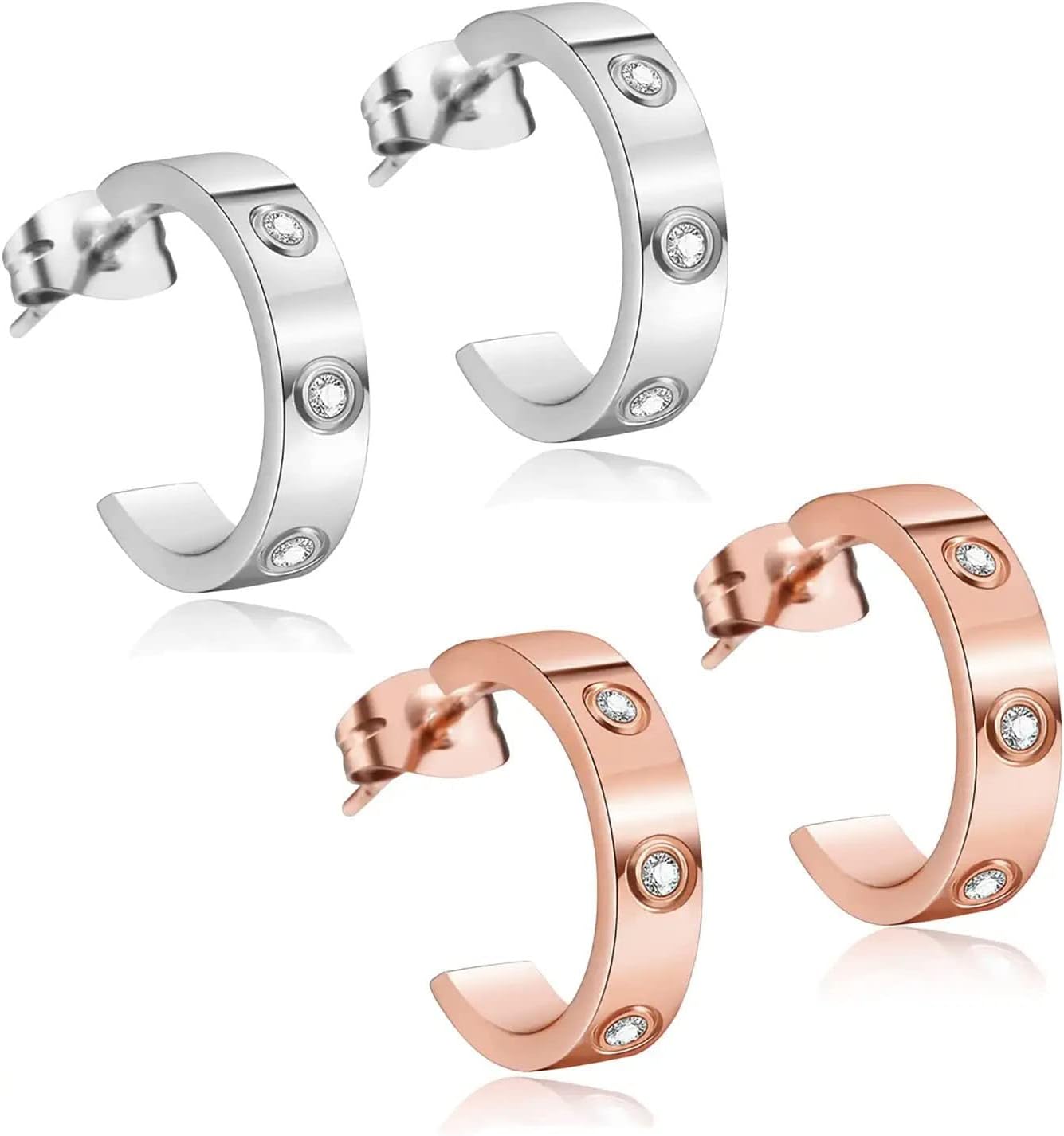 Amazon.com: Dorina Earacupressure Magnetherapy Detoxi Earrings, Dorina ...