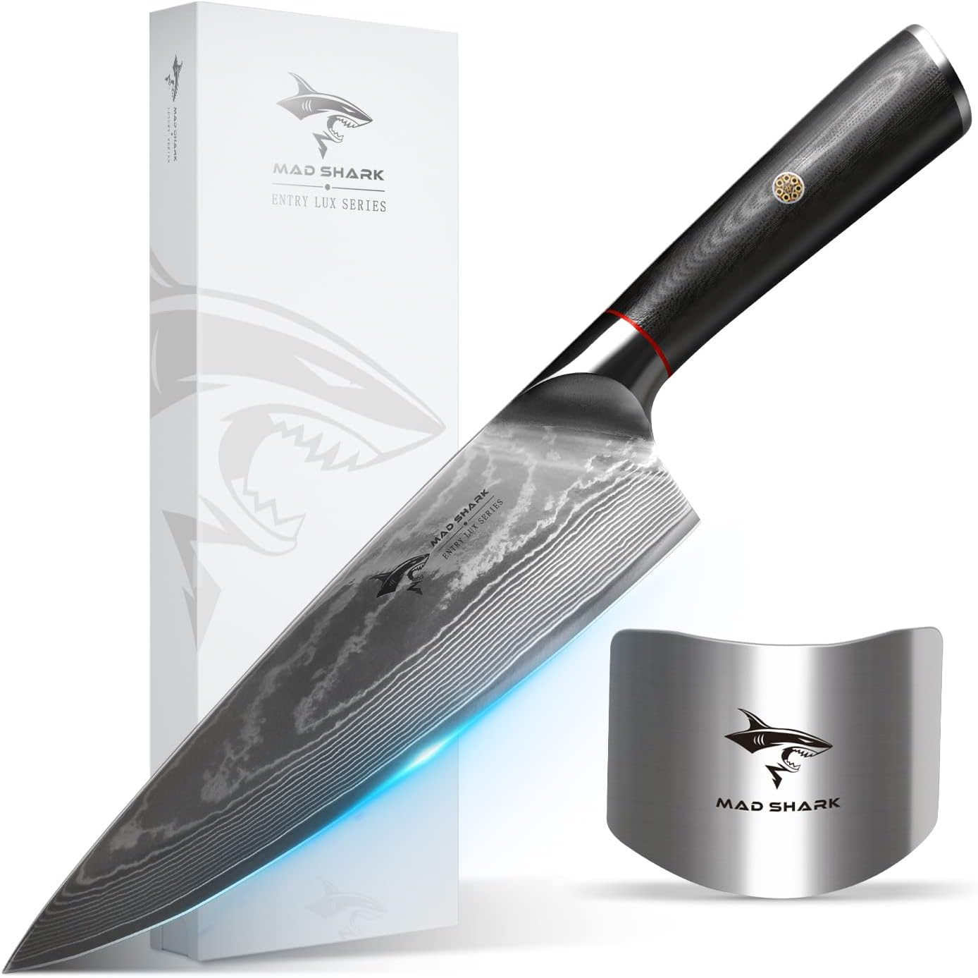 Amazon.com: MAD SHARK Chef Knife, Sharp Chef'S Cutting Knife 8 Inch ...