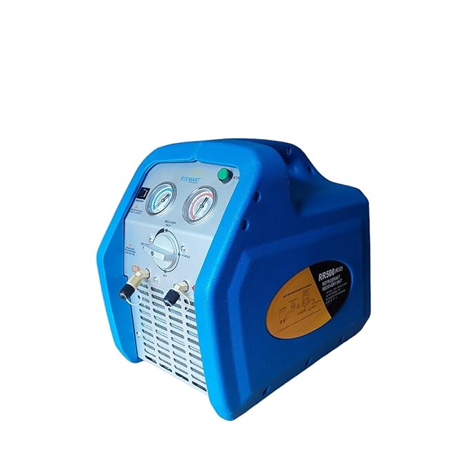 Refmart Refrigerant Recovery Machine RR500, Gas Recovery Machine With a ...