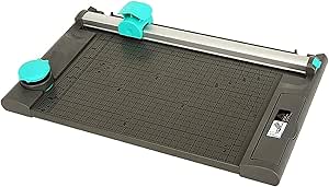 Paper Trimmer 5-in-1 Multi-Function Paper Cutter Rotary Guillotine ...
