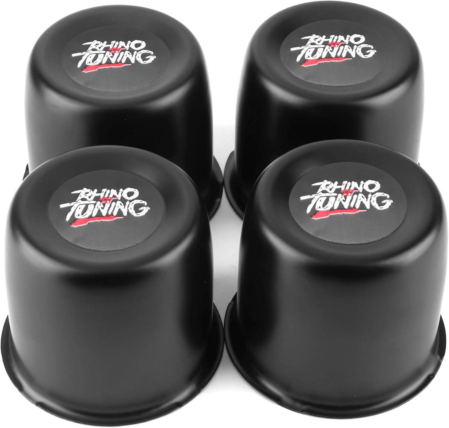 Amazon.com: RTRHINOTUNING 4.25in Wheel Center Caps Stainless Steel Push ...