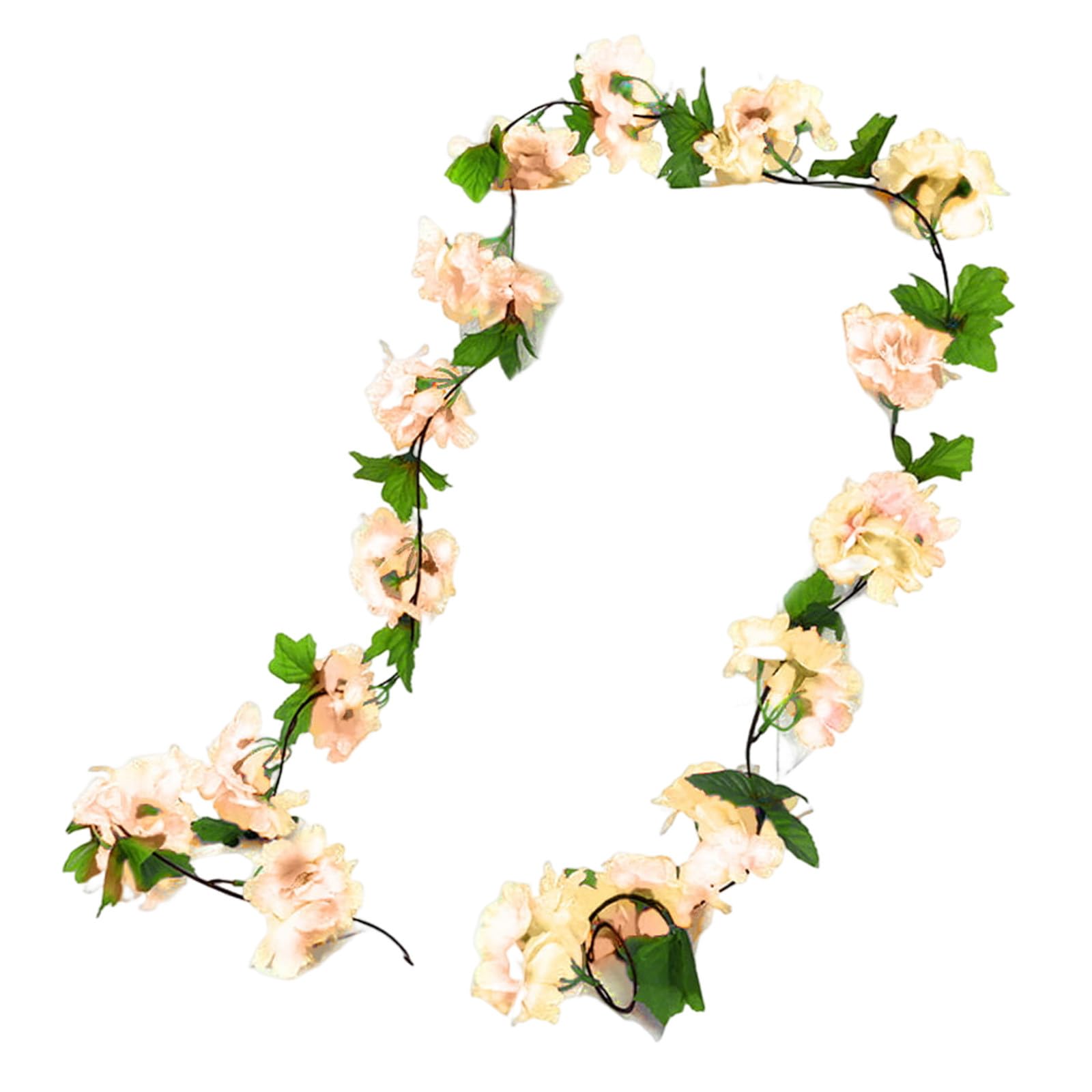 Flower Chains Wedding Gold Birth Flower Name Necklace Burst Of