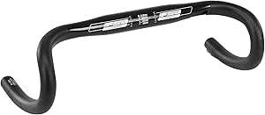 Amazon.com : FSA Omega Compact Road Handlebar (40cm, Black) : Bike ...