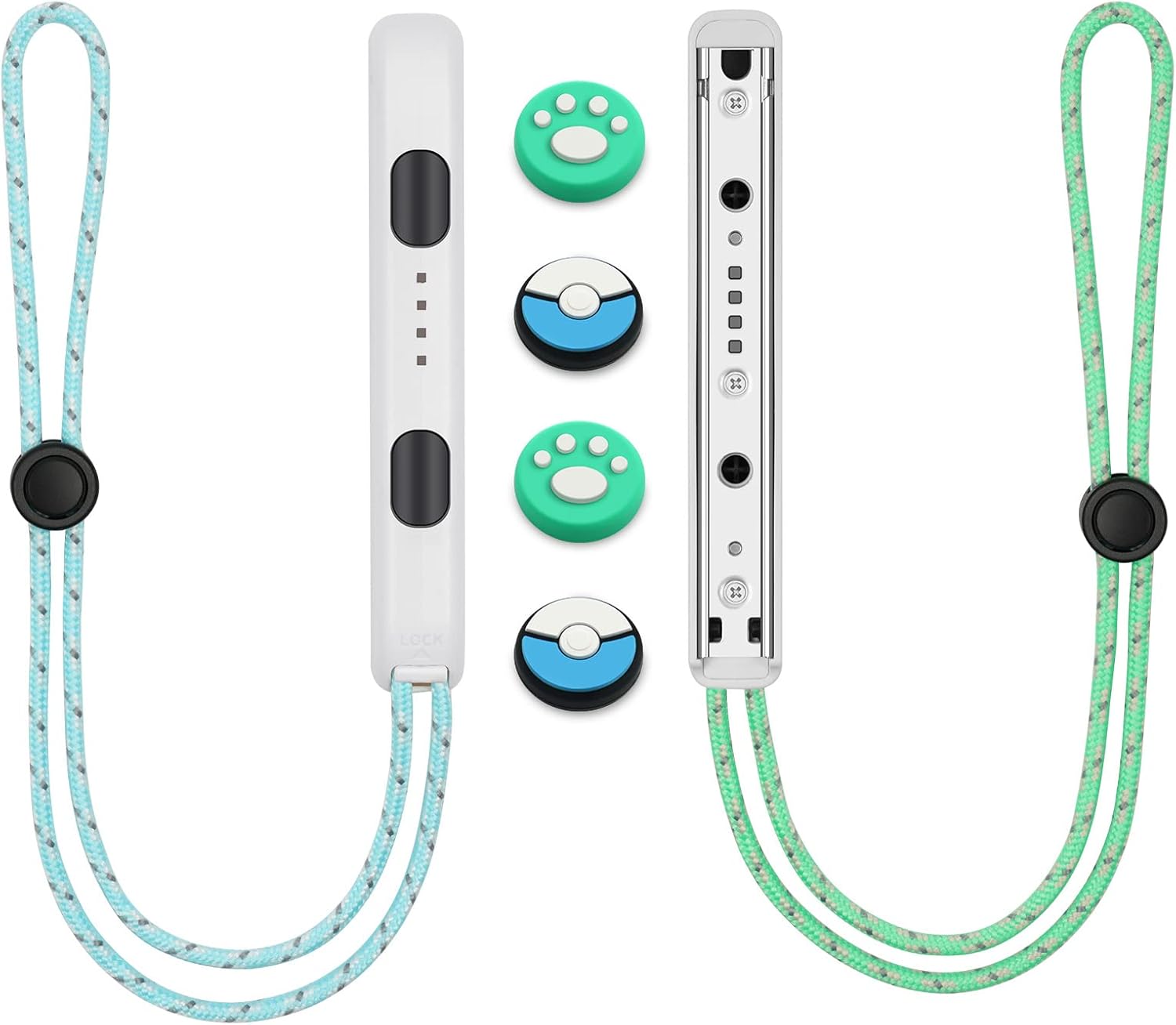 Vicloon Wrist Straps for Switch Joycon 1 Pair, Wrist Controller with 4 ...